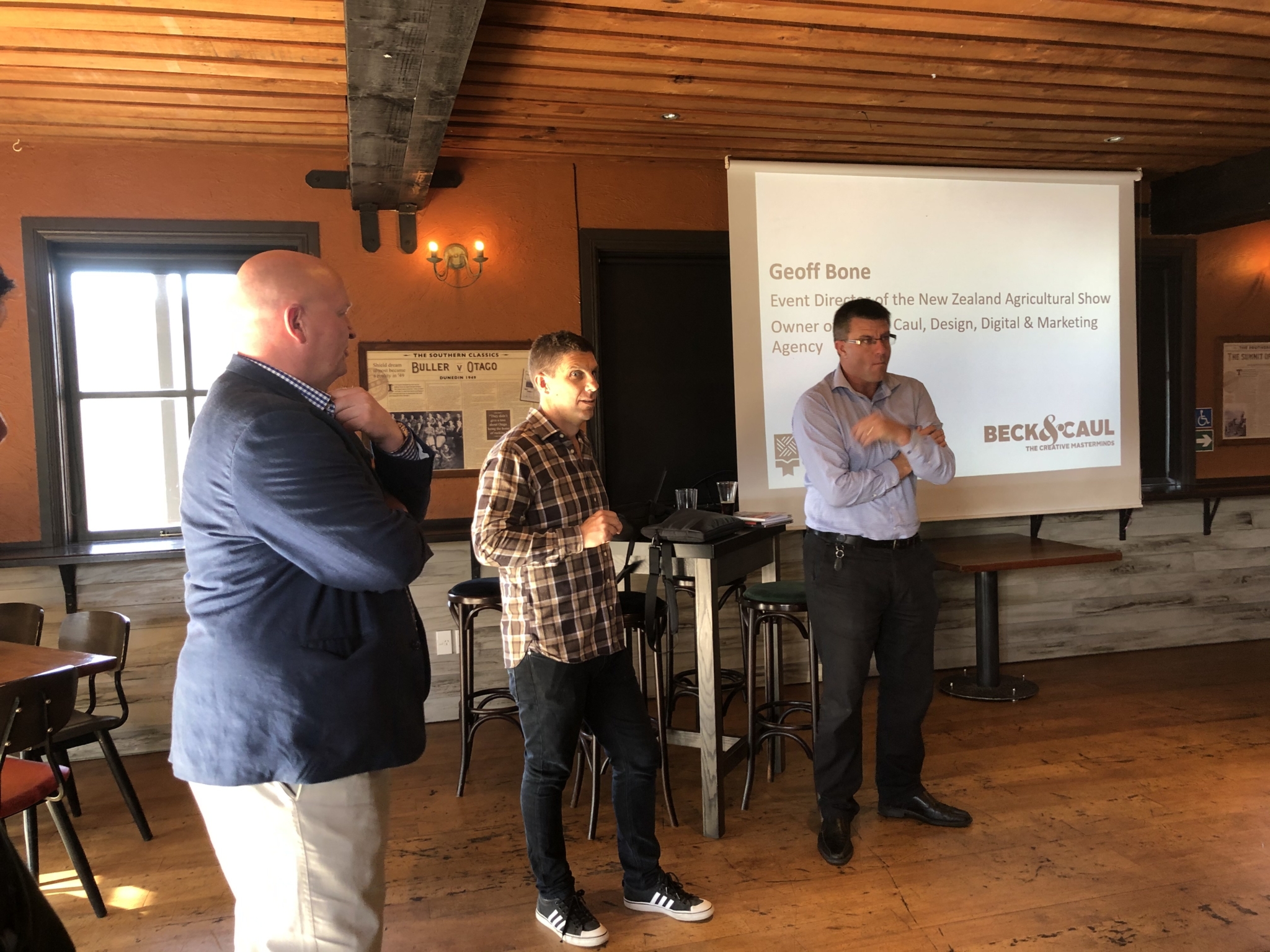 End of Year Get-together and a Talk by Geoff Bone - Successful event by ...