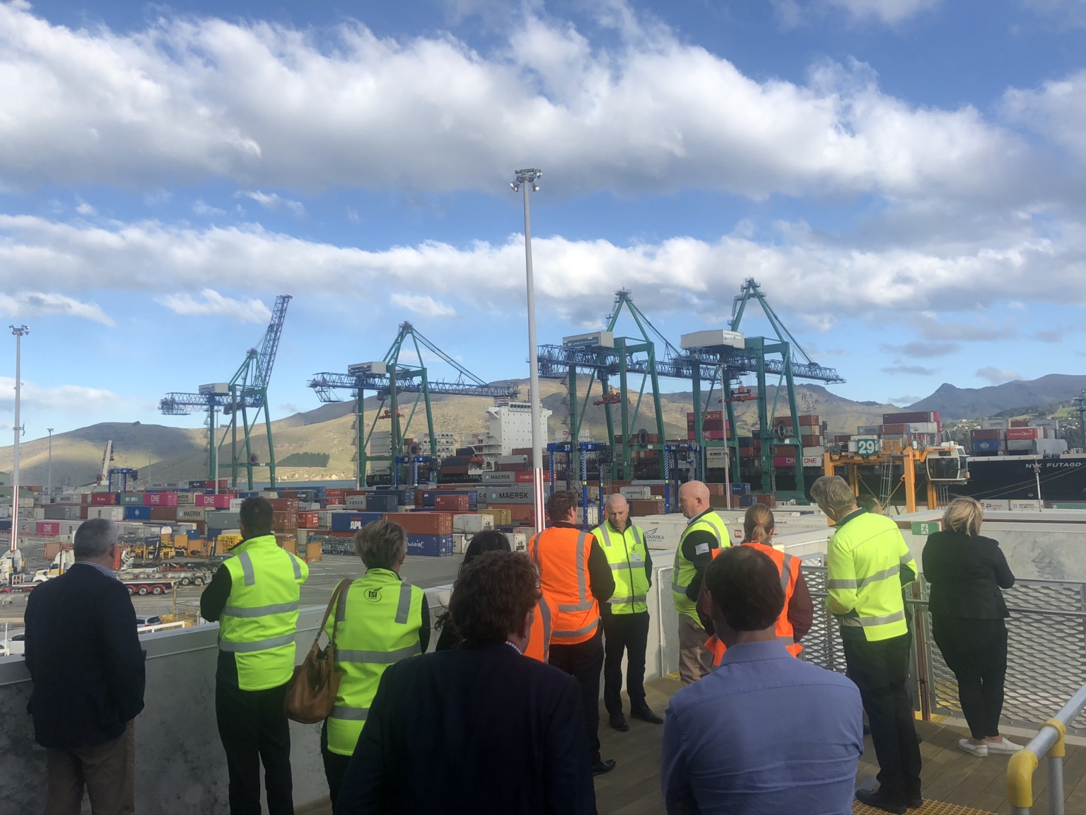 Lyttelton Port Company - Site Visit | The Chartered Institute of ...